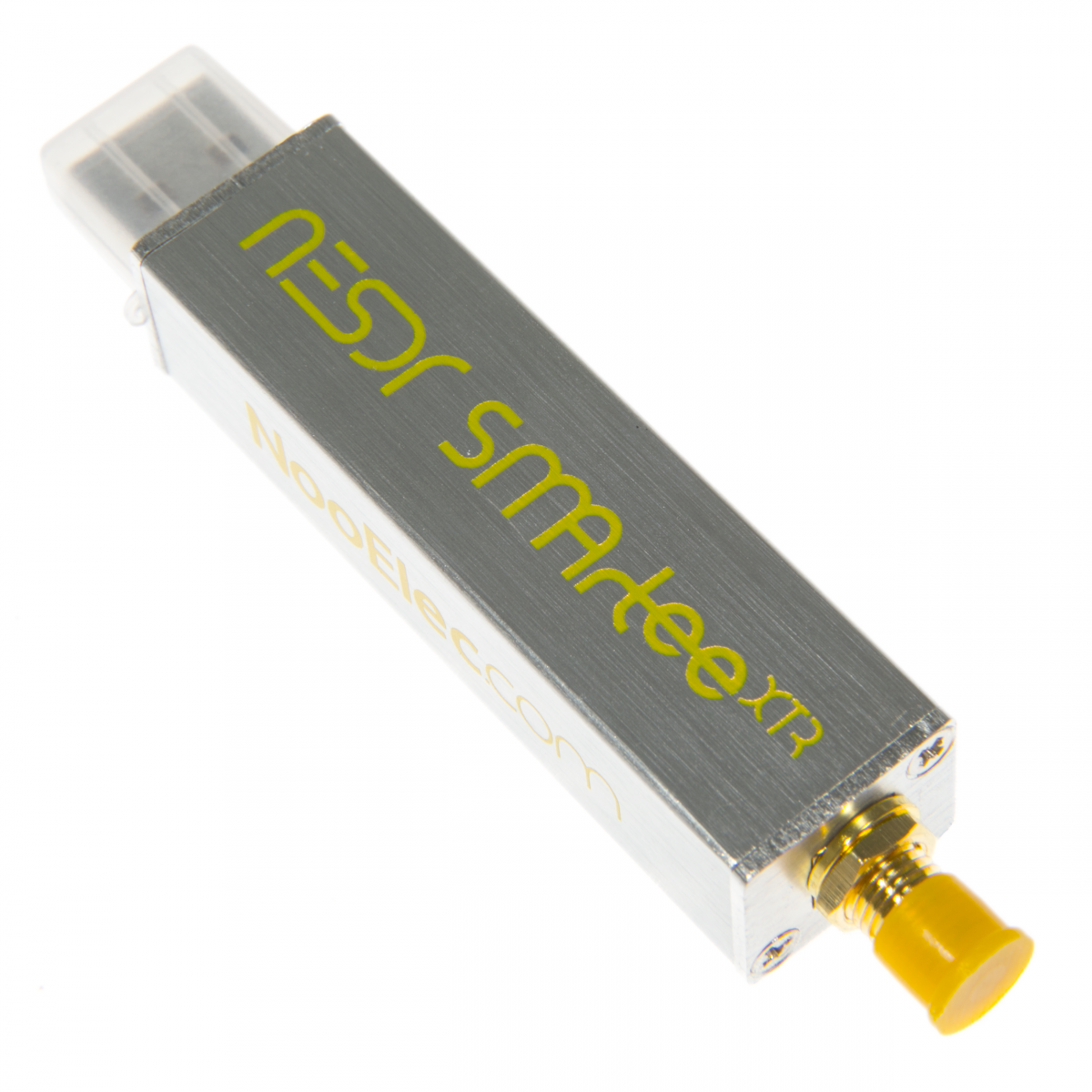 Nooelec - Nooelec NESDR SMArTee XTR SDR - Premium RTL-SDR w/ Extended Tuning Range, Aluminum ...