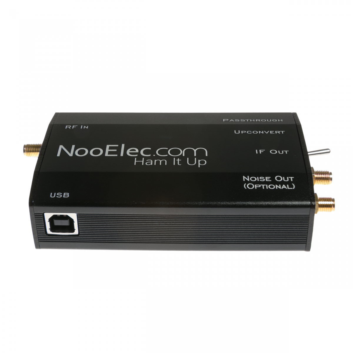 Nooelec - Extruded Aluminum Enclosure Kit for Ham It Up Plus Barebones ...