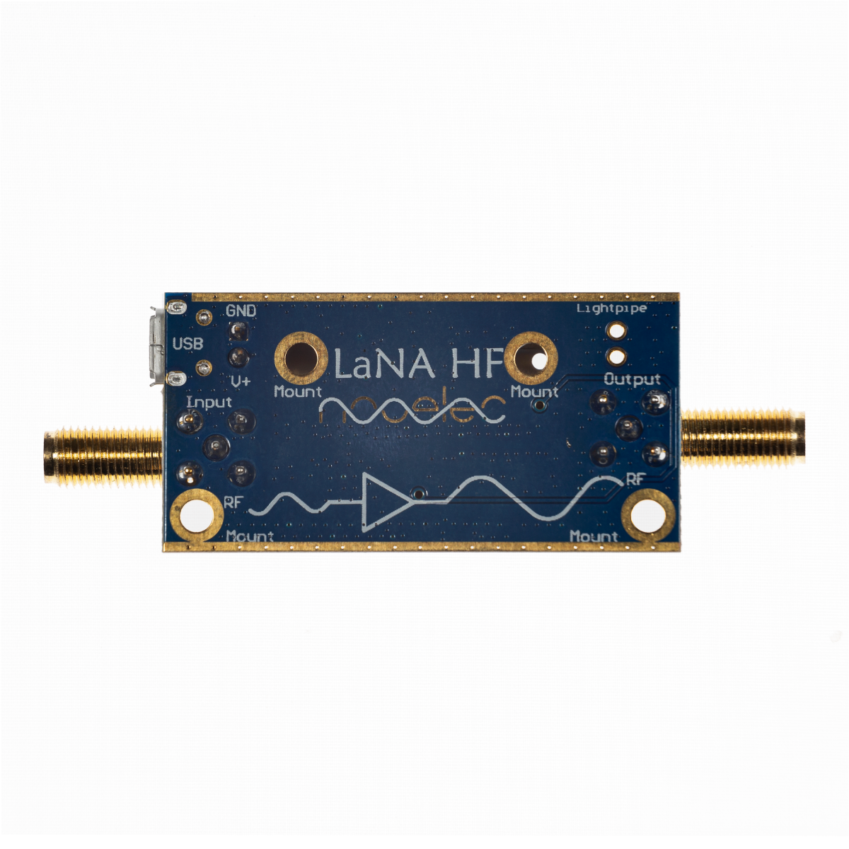Nooelec - Nooelec LaNA HF Barebones - Ultra Low-Noise LF, MF & HF Amplifier (LNA) Module. 50kHz ...