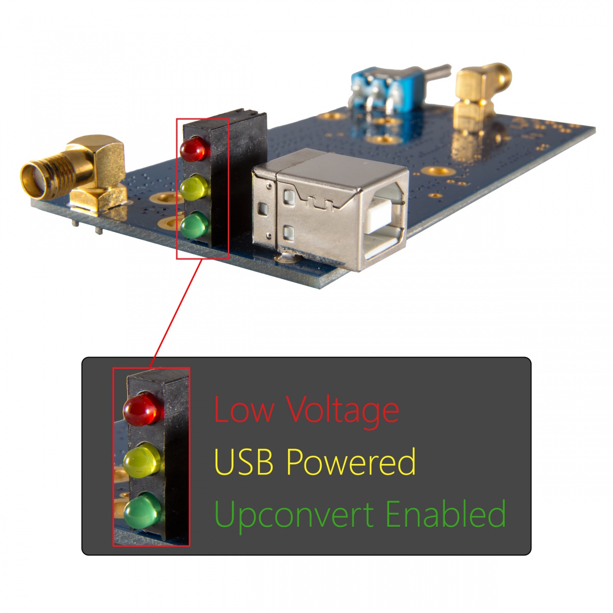 Nooelec - Ham It Up v1.3 Barebones - HF Upconverter
