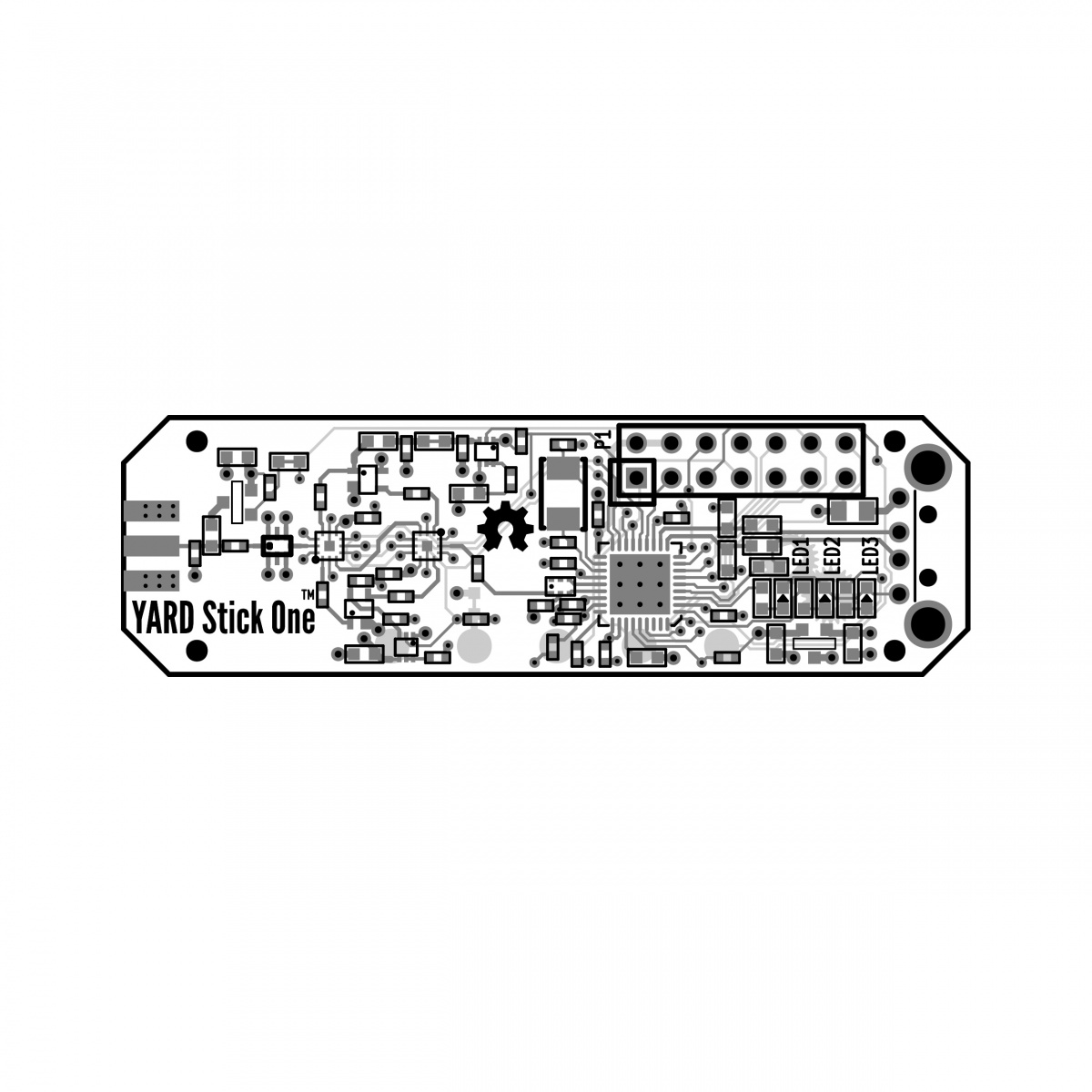 Nooelec - YARD Stick One - Sub-1GHz, Half-Duplex Wireless Transceiver
